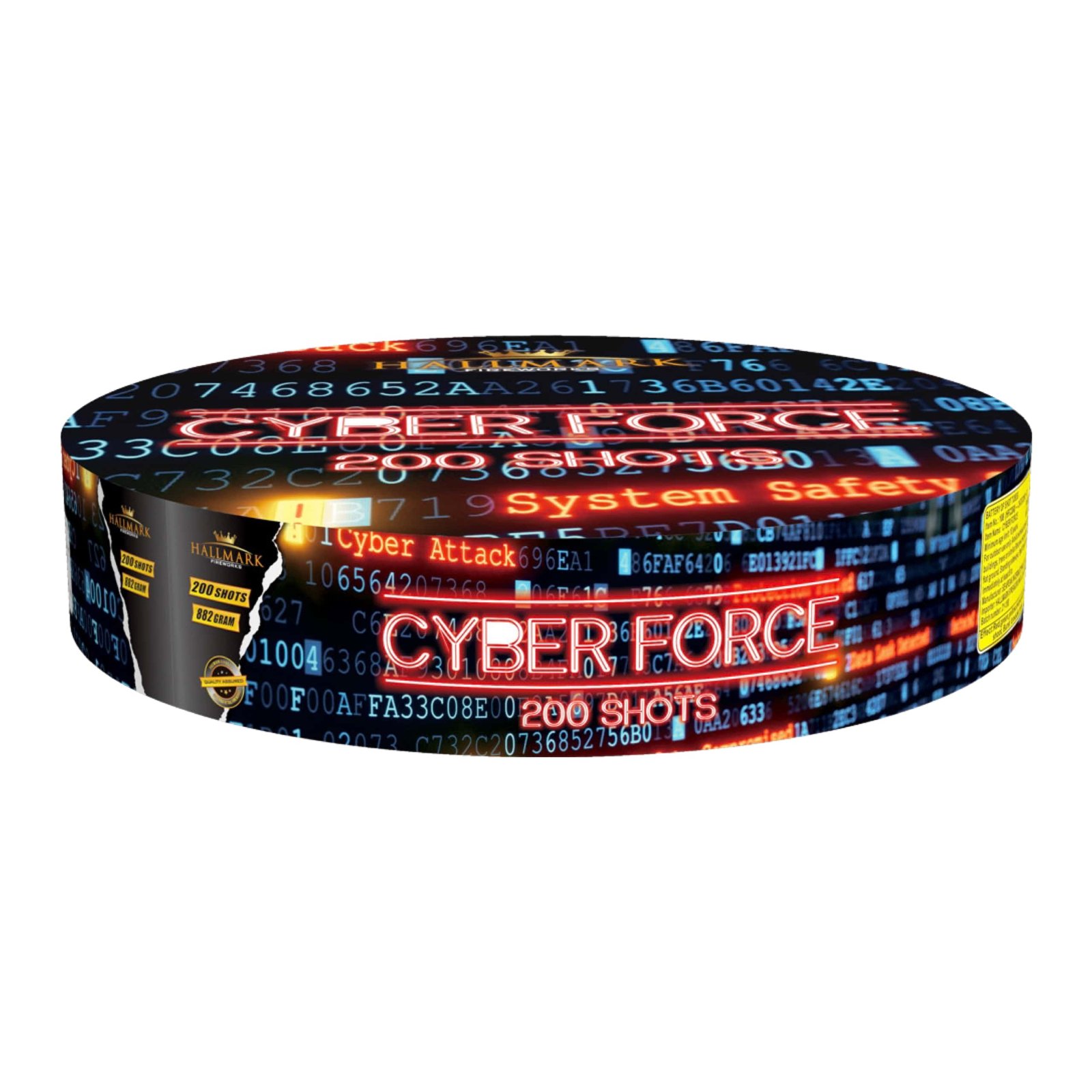 CYBER FORCE 200 SHOTS - 5 STAR FIREWORKS